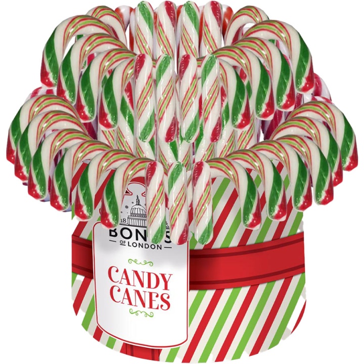Mini Candy Canes - Christmas Sweets - treasureislandsweets.co.uk