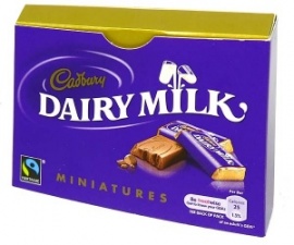 Cadbury Dairy Milk Miniatures - Chocolate Gifts Delivered ...
