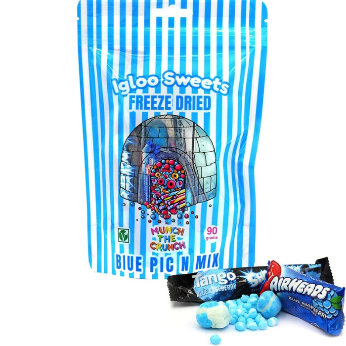 Freeze Dried Sweets (Iglo Blue Pick And Mix) 90g - treasureislandsweets ...