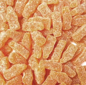 Orange Coloured Sweets - treasureislandsweets.co.uk