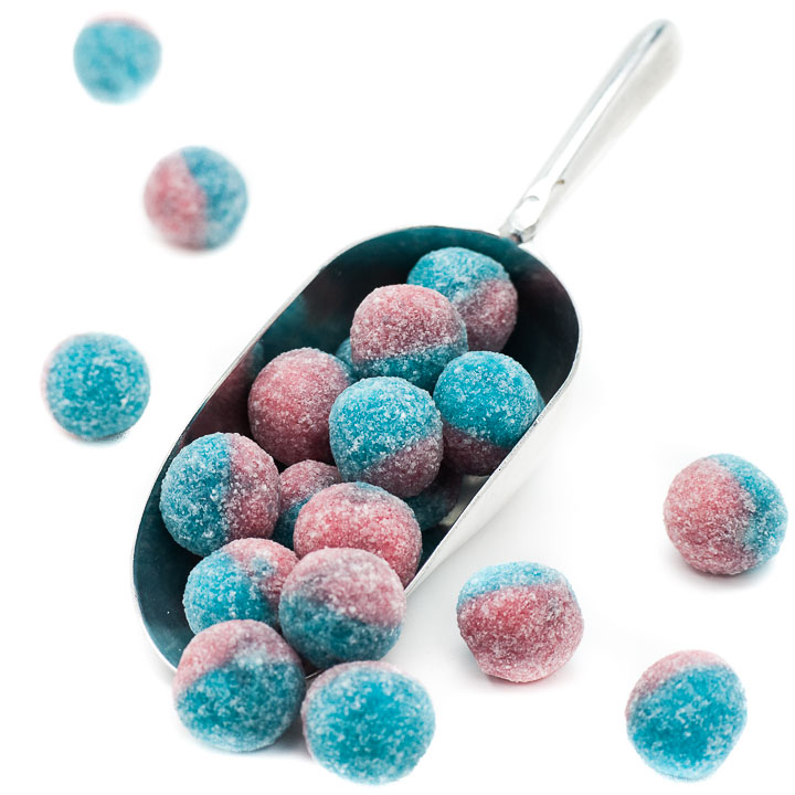 Mega Sour Bubblegum Flavour Hard Sweets - Extreme Sour Flavour ...