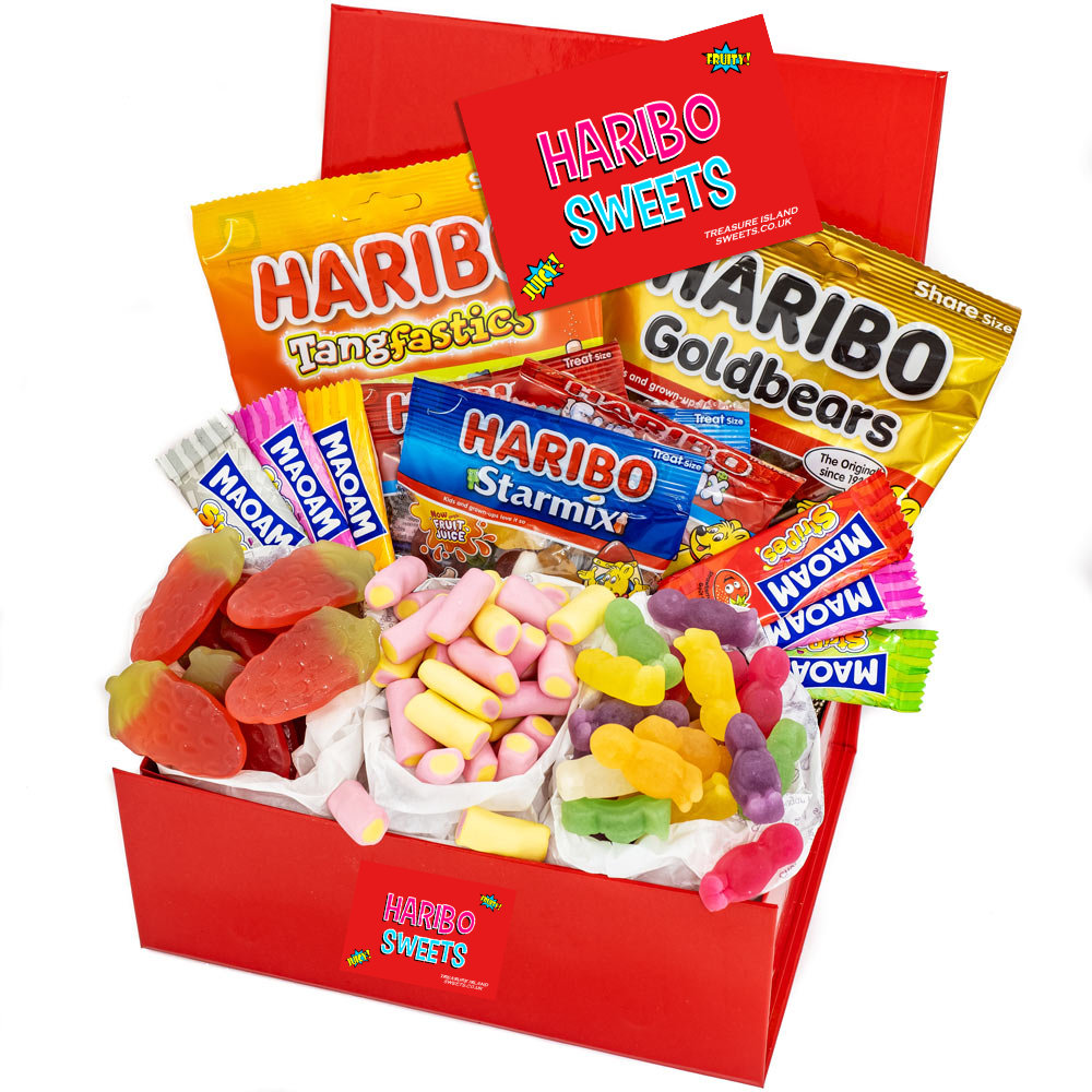 Big Box Of Haribo Sweets HARIBO Happy Sweets Sharing Gift Box 120g Big Box Of Haribo Sweets HARIBO Happy Sweets Sharing Gift Box 120g