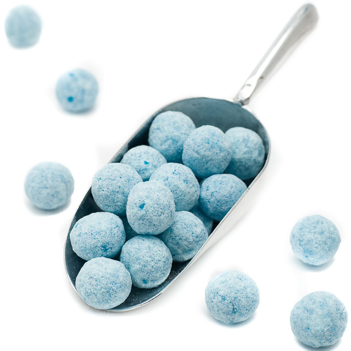 Blue Raspberry Fizz Balls - Treasure Island Sweets Ltd ...