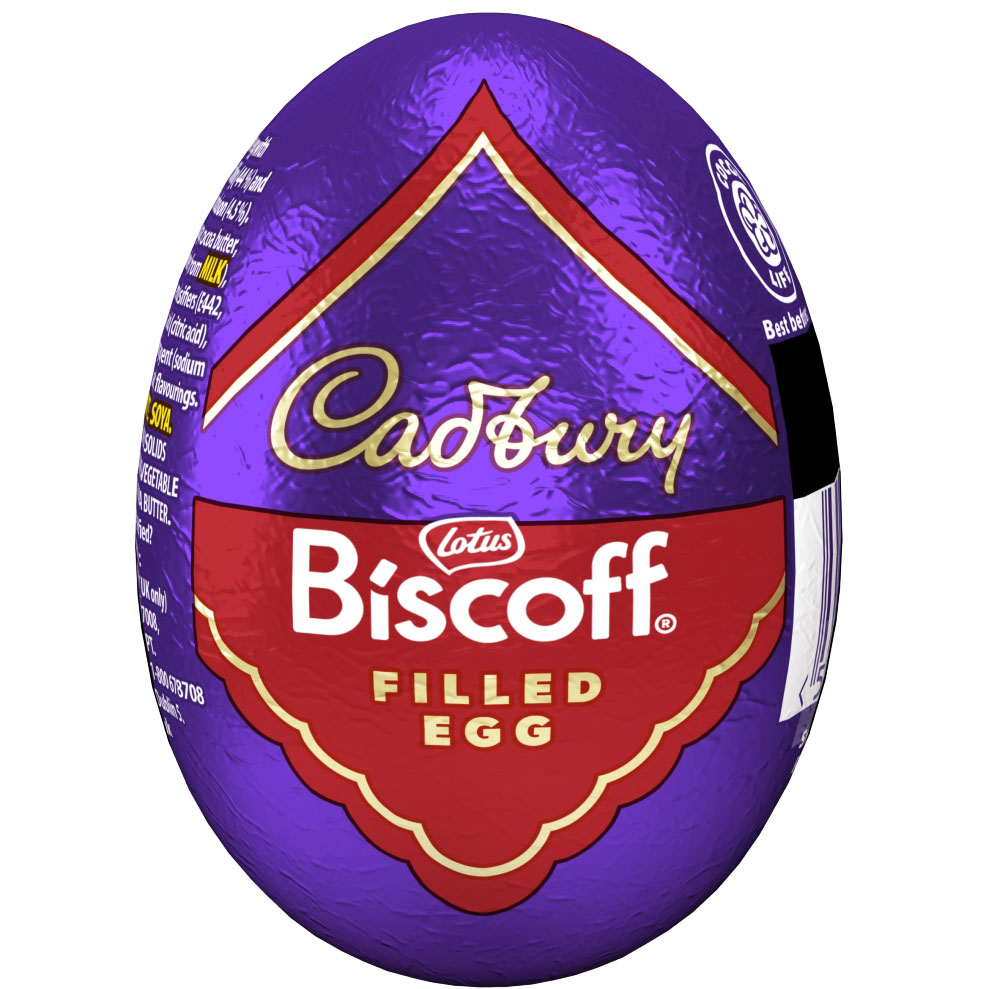 Cadbury Biscoff Chocolate Eggs | Creamy Milk Chocolate with Biscoff ...