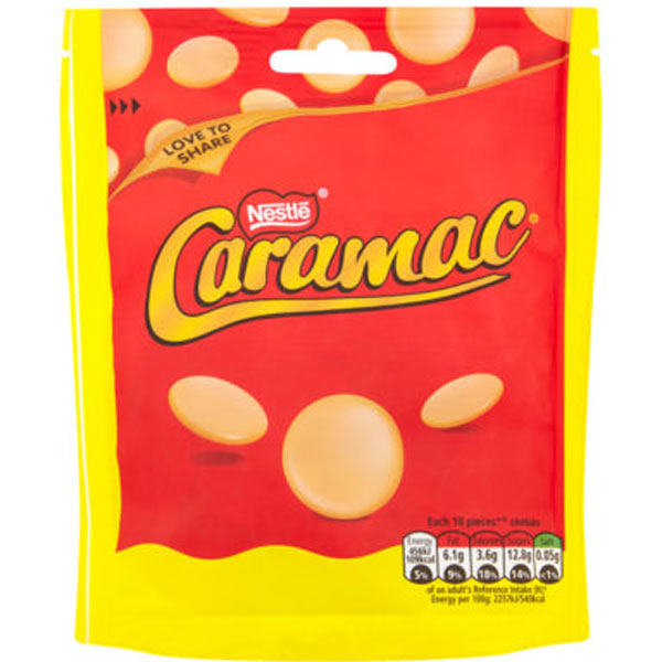 Caramac Buttons Pouch (Limited Edition) - treasureislandsweets.co.uk