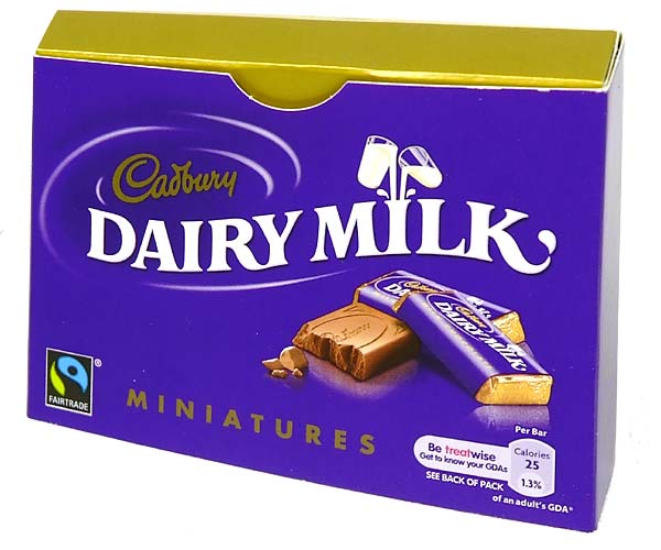 Cadbury Dairy Milk Miniatures - Chocolate Gifts Delivered ...