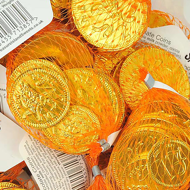 Chocolate Coins In Bulk - Milk Chocolate Edible Gold Coins ...