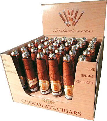 Chocolate Cigars Real Milk Chocolate - Treasure Island Sweets ...