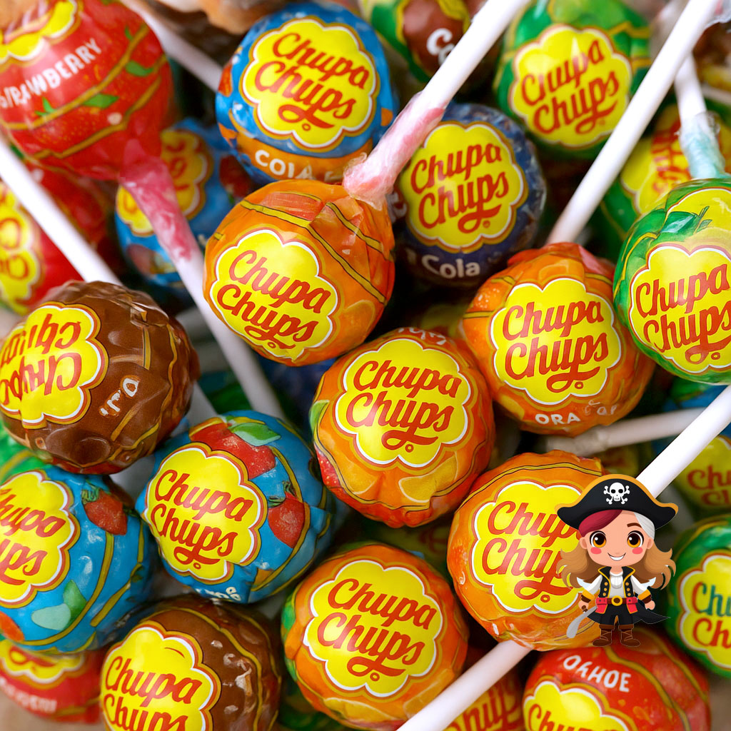 Chupa Chups Lollies | Classic Lollipops | Treasure Island Sweets ...