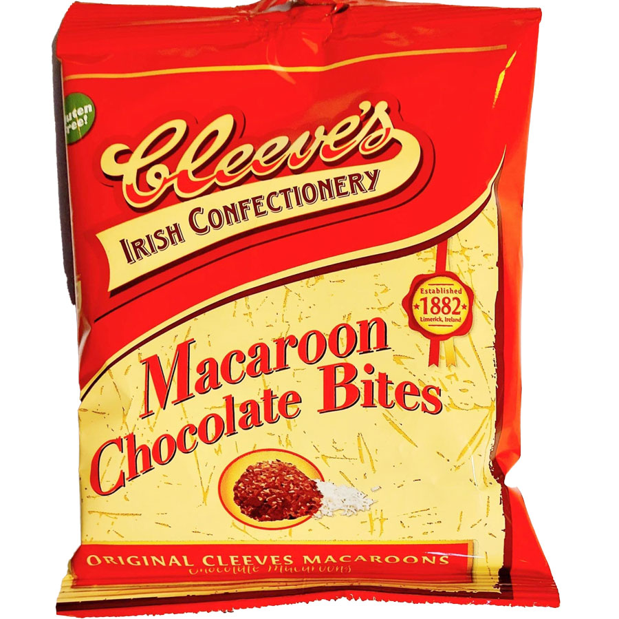 Macaroon Chocolate Bites (Cleeves Of Ireland) - treasureislandsweets.co.uk