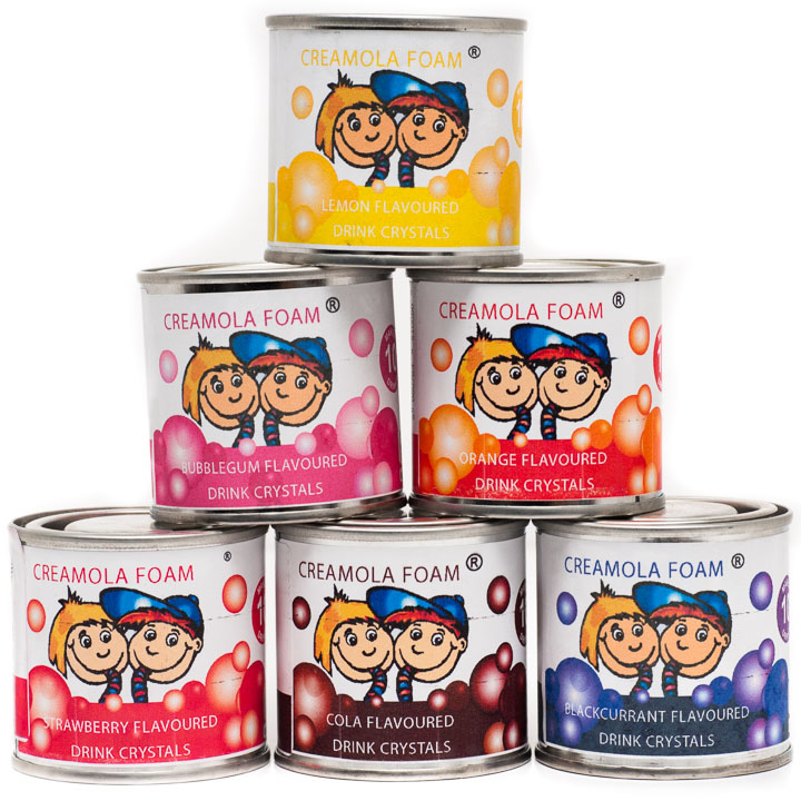 Creamola Foam Lemon Flavour (Drinking Crystals) - treasureislandsweets ...