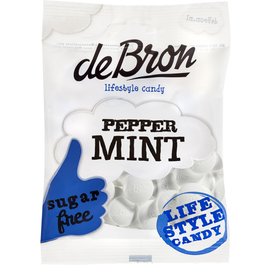 Sugar Free Peppermints (de Bron) - treasureislandsweets.co.uk