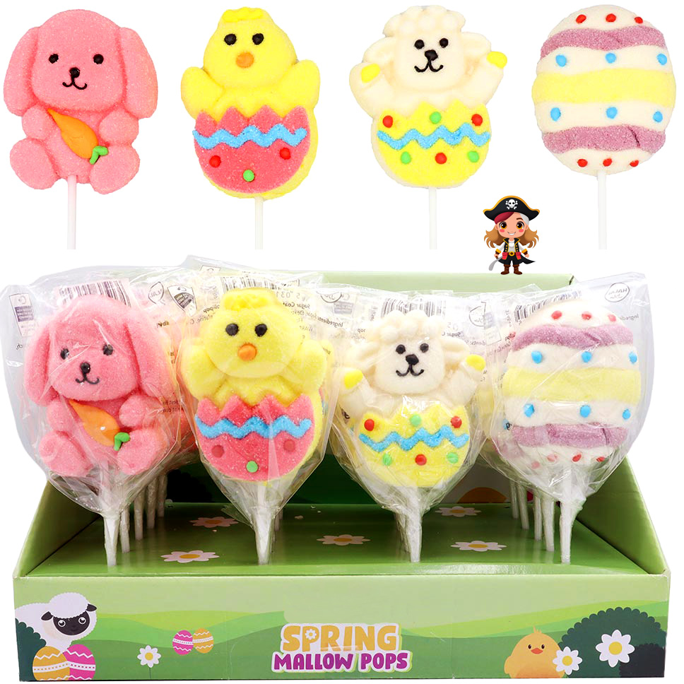 Easter Mallow Pops - Chicks, Lambs, Eggs And Bunny ...