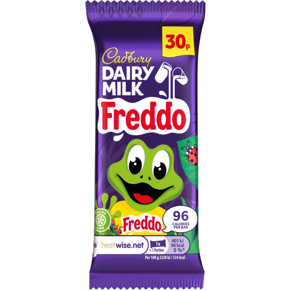 Cadbury Freddo Bars - Classic Milk Chocolate - treasureislandsweets.co.uk