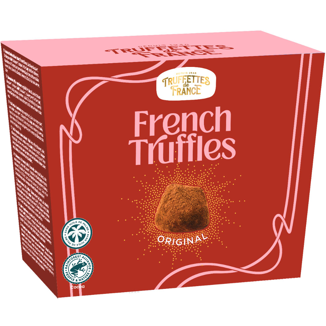 French Truffles Cocoa Dusted - Gift Box Of Chocolate Truffles - treasureislandsweets.co.uk