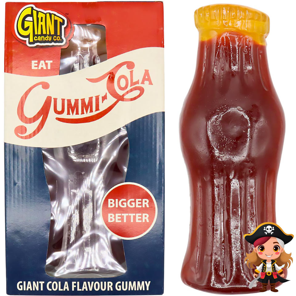 Giant Cola Gummy Bottle -Super Size Confectionery From Treasure Island ...