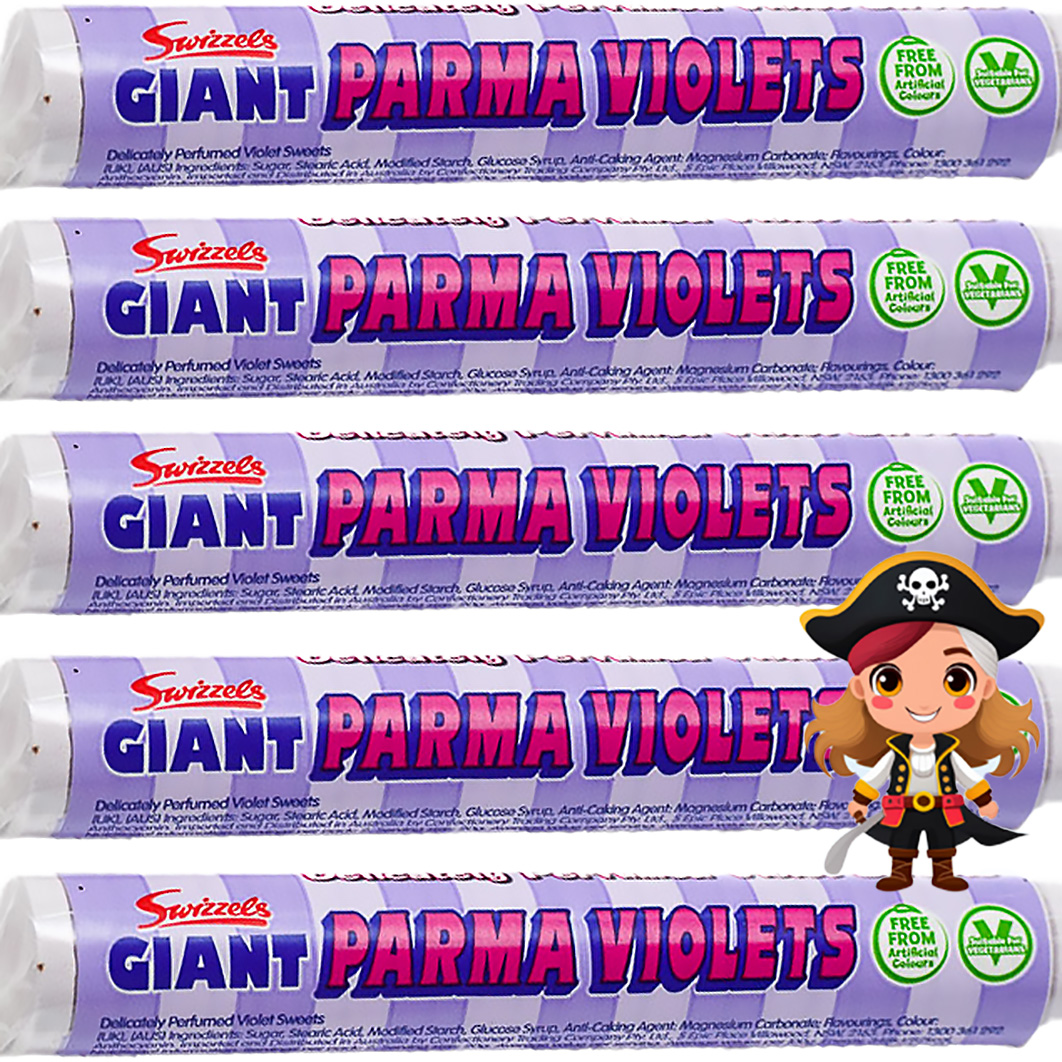 Giant Parma Violets Swizzels - Traditional Floral Sweets ...