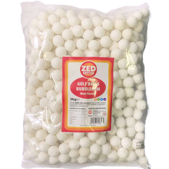 Golf Ball Bubblegum - Traditional Sweets From The UK's Original ...