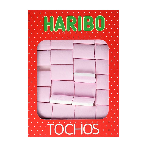 Haribo Tochos Refrescantes Strawberry Ice Squares - Treasure Island ...