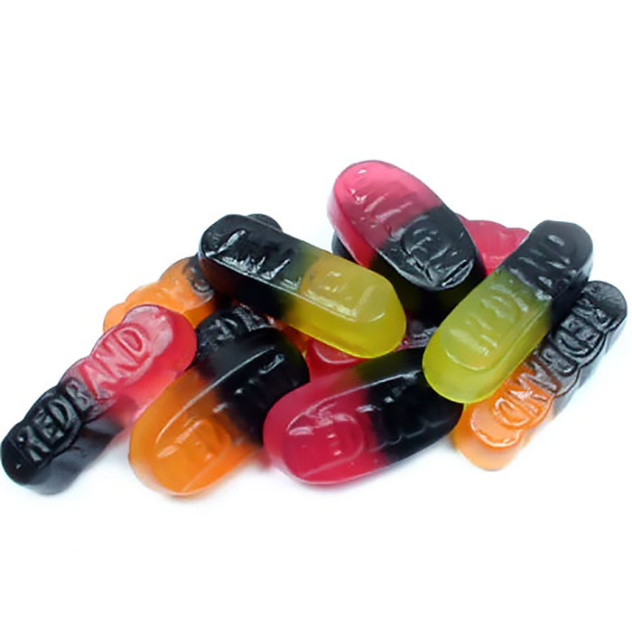 Liquorice Duos - Fruit Drops - treasureislandsweets.co.uk