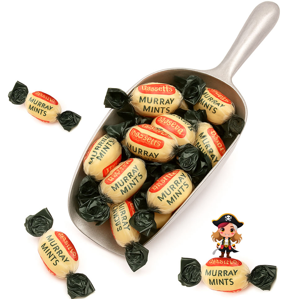 Bassetts Murray Mints | Traditional British Sweets | Treasure Island ...