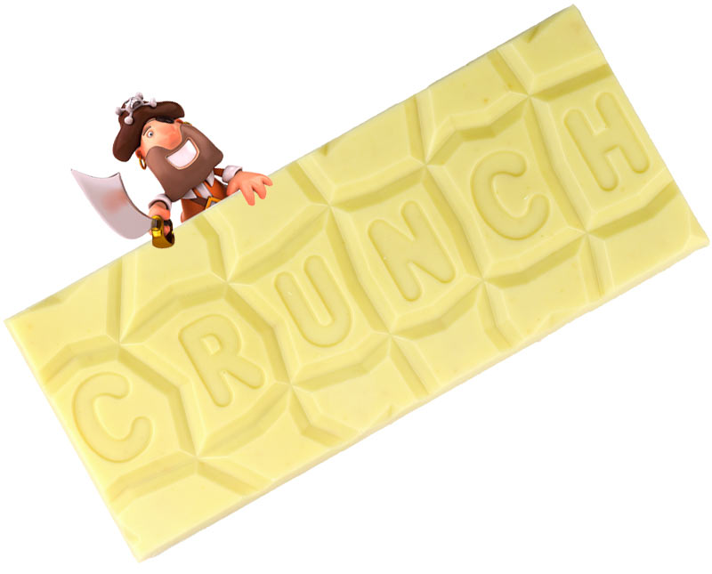 Nestle Crunch White Chocolate Bar 100g - treasureislandsweets.co.uk