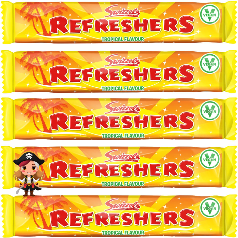 Swizzels Tropical Refresher Chew Bars – Fizzy Sherbet Fun ...