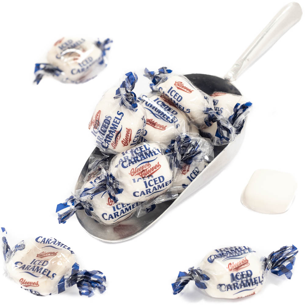 Sea Salt Iced Caramels (Cleeves of Ireland) - treasureislandsweets.co.uk