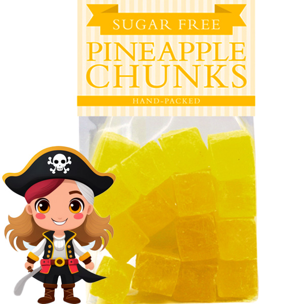Sugar Free Pineapple Cubes - Traditional Diebetic Sweets ...