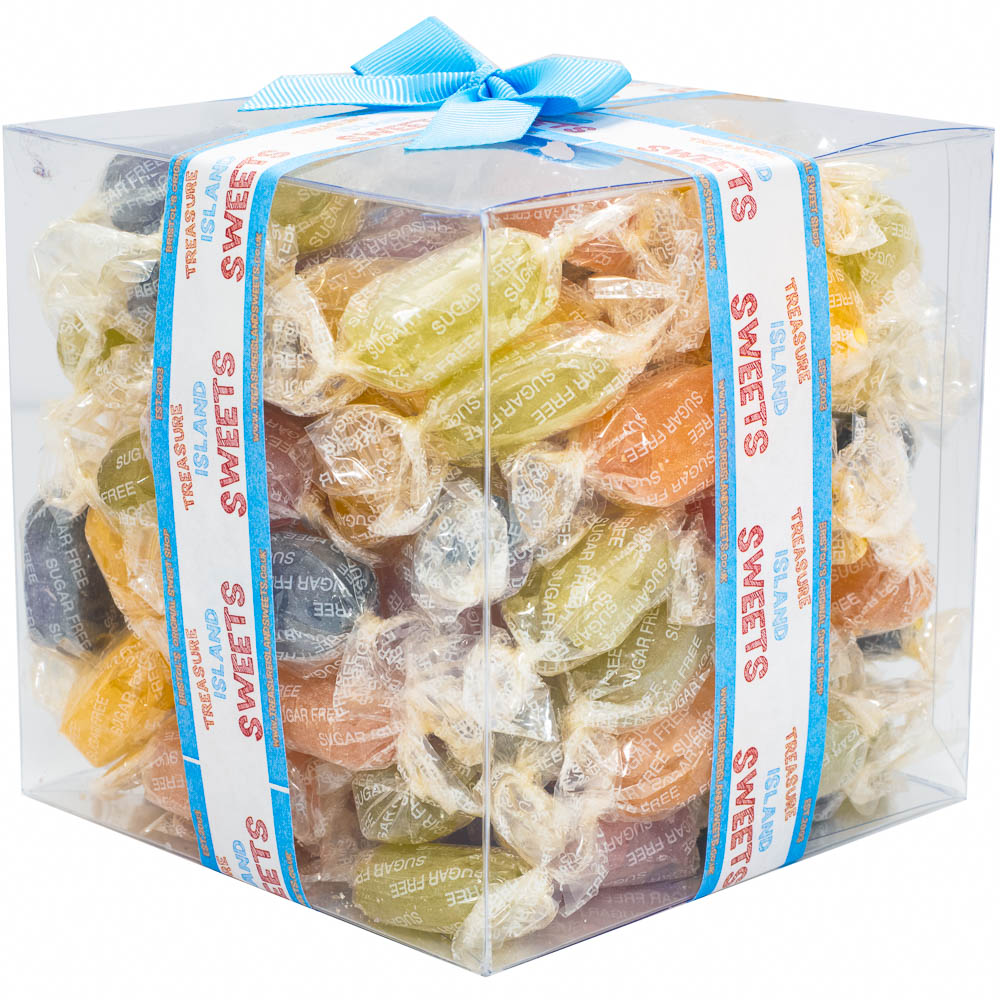 Sugar Free Sweet Cube - Zero Sugar Gifts - treasureislandsweets.co.uk