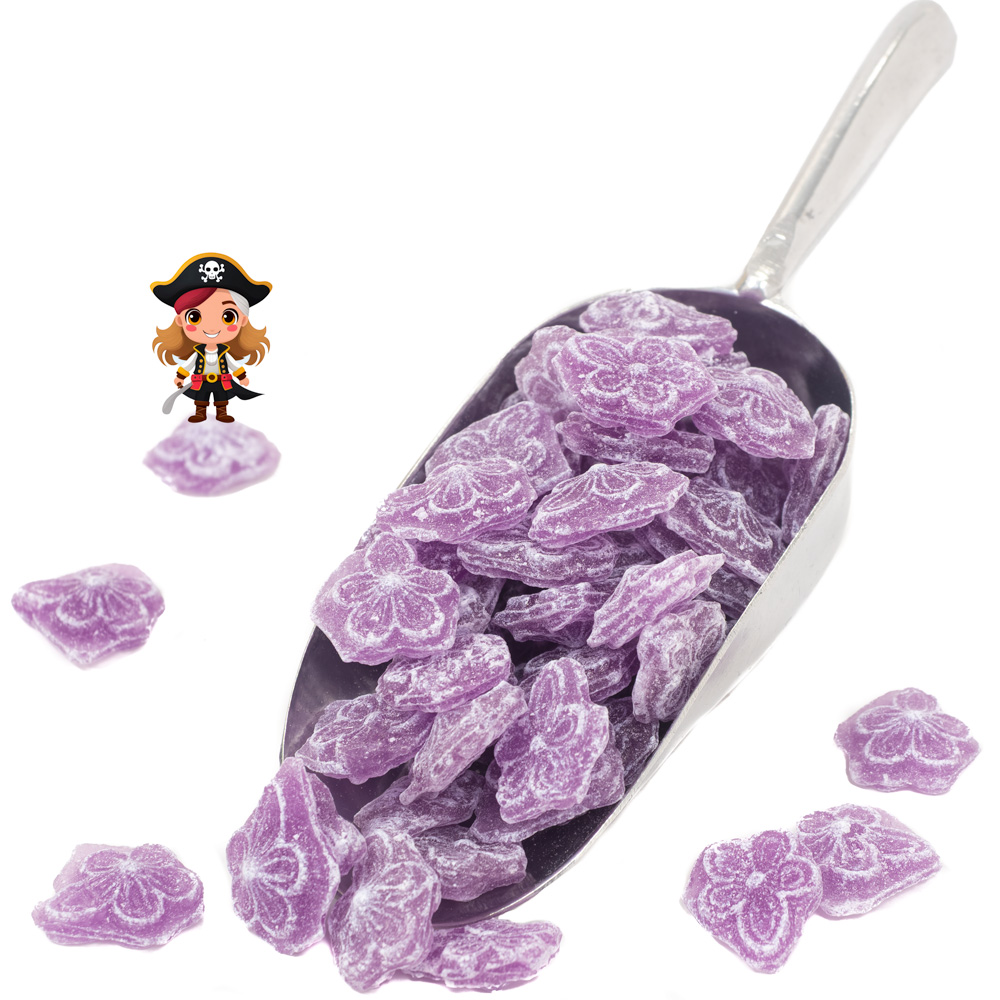 Sugar Free Violets - Gerio Diabetic Sweets - treasureislandsweets.co.uk