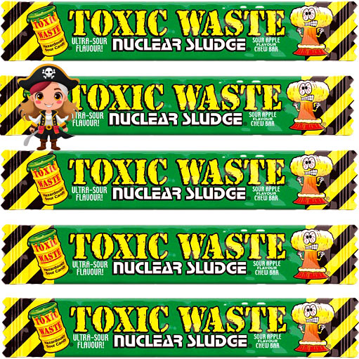 Toxic Waste Chewy Bar - Traditional Sweets From The UK's Original ...