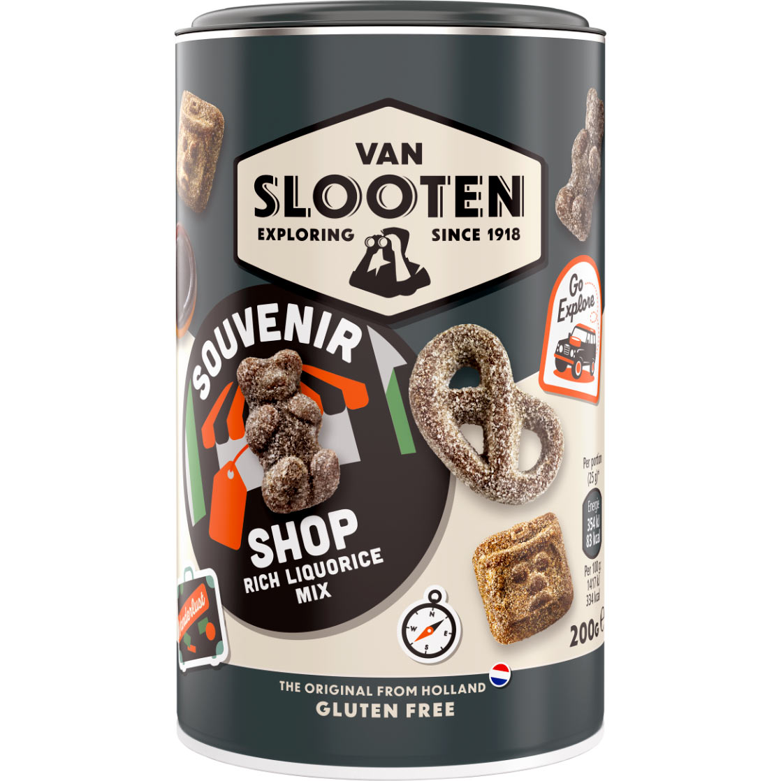 Van Slooten Dutch Rich Liquorice Mix (Souvenir Shop ...