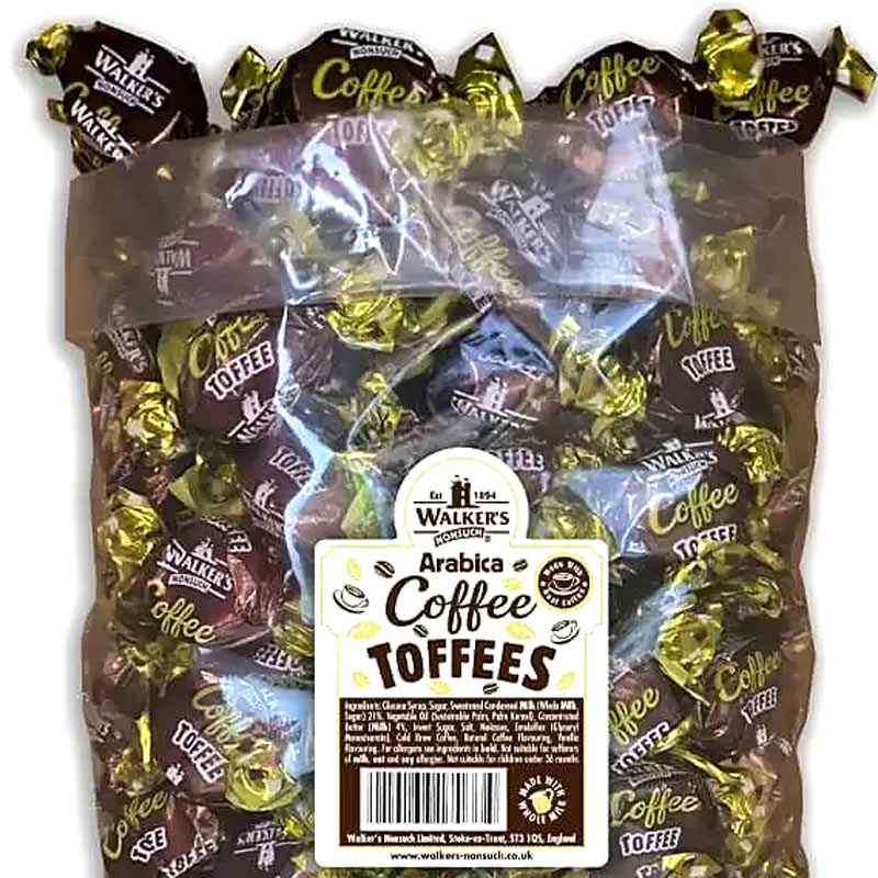 Walkers Nonsuch Arabica Coffee Toffees - Traditional Sweets ...