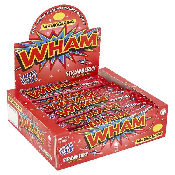 Strawberry Wham Bars - Sweets From The UK's Original Sweetshop. Fast ...