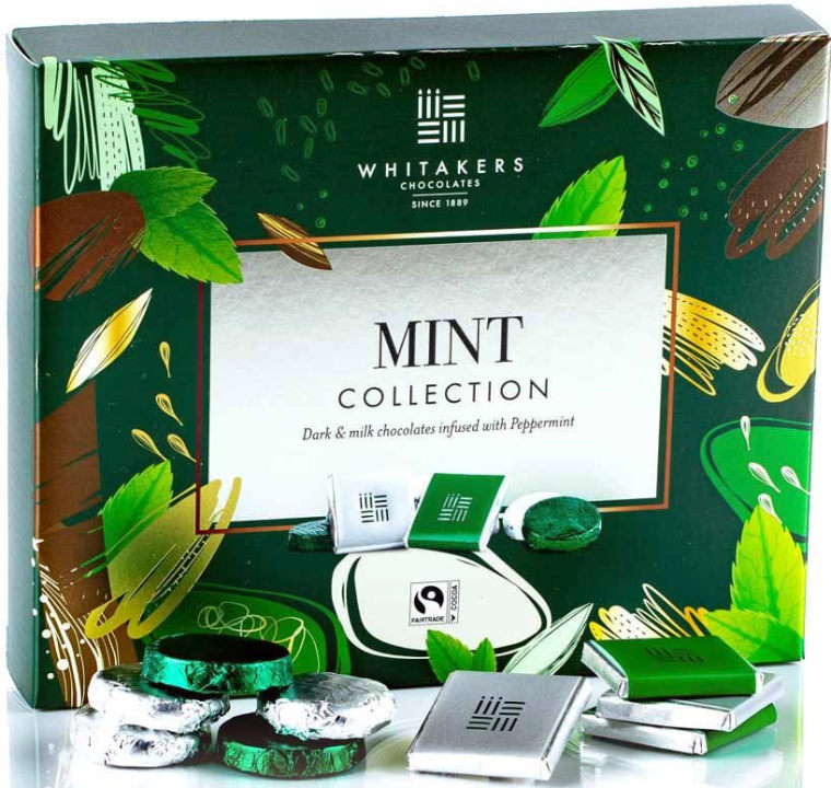 Whitakers Mint Chocolate Selection 170g - treasureislandsweets.co.uk