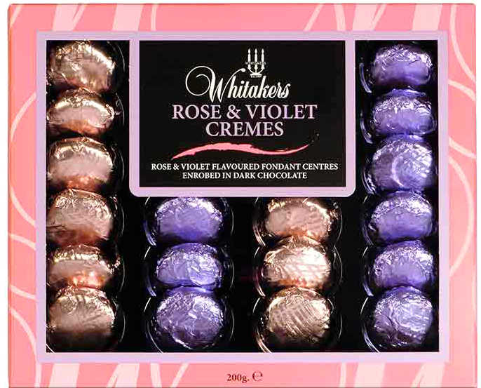 Rose & Violet Creams (Whitakers) - treasureislandsweets.co.uk