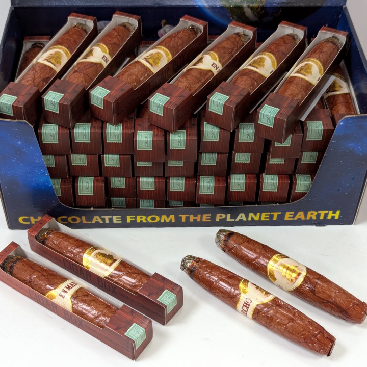 Chocolate Cigars Real Milk Chocolate - Treasure Island Sweets ...