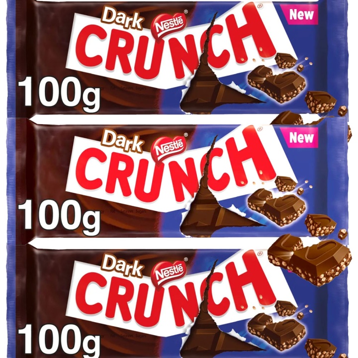 Nestle Crunch DARK Chocolate Bar - treasureislandsweets.co.uk