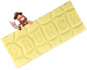 Nestle Crunch White Chocolate Nestle Crunch White 31g Bar 36 Per Box