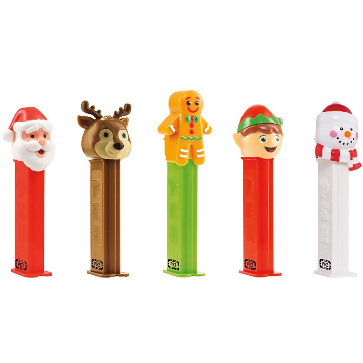 PEZ Christmas Characters - treasureislandsweets.co.uk