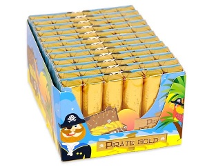 Pirate Gold Bars - Chocolate Treasure - treasureislandsweets.co.uk