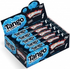 Tango Sour Shockers Blue Raspberry Bar Box Of 72 - treasureislandsweets ...