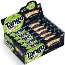 Tango Sour Shockers Blue Raspberry Bar Box Of 72 - treasureislandsweets ...