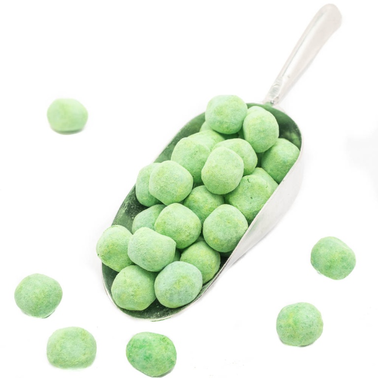 Green Coloured Sweets - treasureislandsweets.co.uk